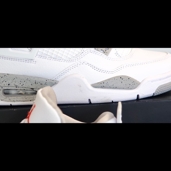 Jordan | Shoes | Air Jordan 4 White Oreo Gs Size 55y | Poshmark
